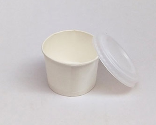 Hinge Transparent Round Container | 50ml Round Hinge Dip Container